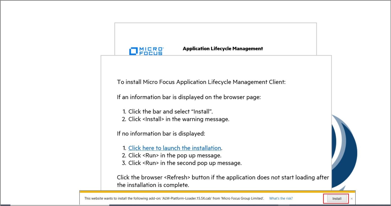Micro Focus Application Lifecycle Management (ALM) | Provar Documentation