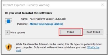 Micro Focus Application Lifecycle Management (ALM) | Provar Documentation