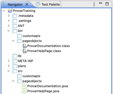 Maintaining Page Objects | Provar Documentation