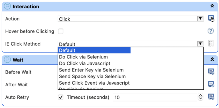 UI Action | Provar Documentation