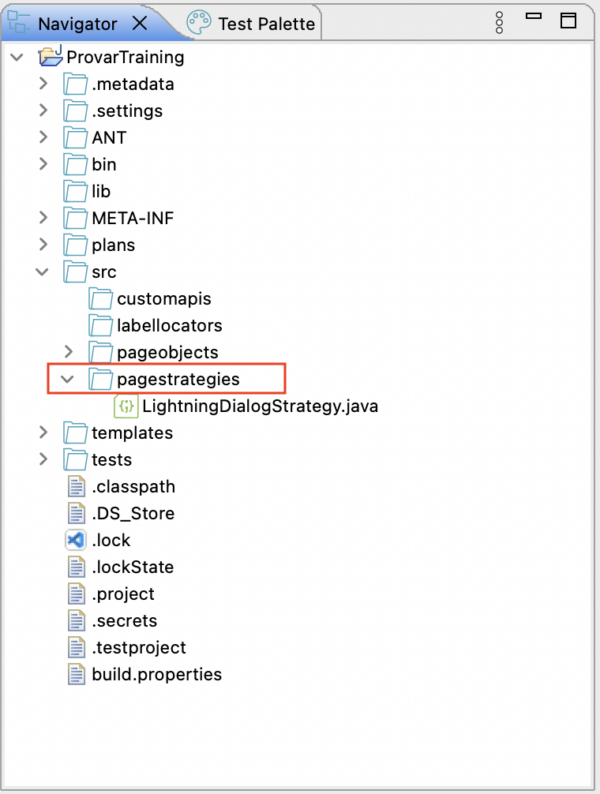 Block Locator Strategies | Provar Documentation