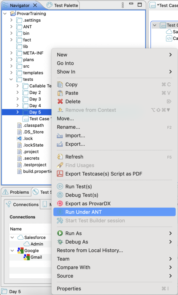 Apache ANT: Generating ANT Build XML File | Provar