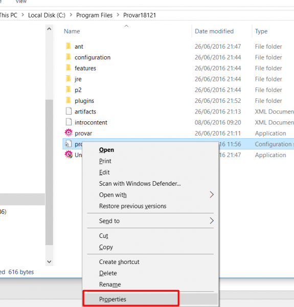 Add Permissions to Edit Provar.ini File | Provar Documentation