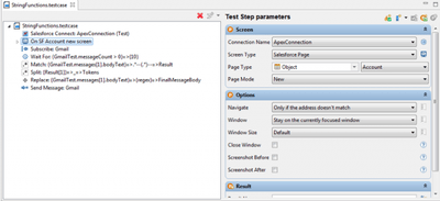 String Test Steps | Provar Documentation