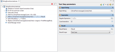 String Test Steps | Provar Documentation