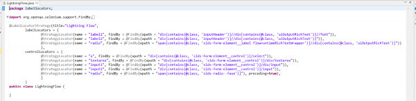 Label Locator Strategies | Provar Documentation