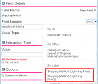 Label Locator Strategies | Provar Documentation