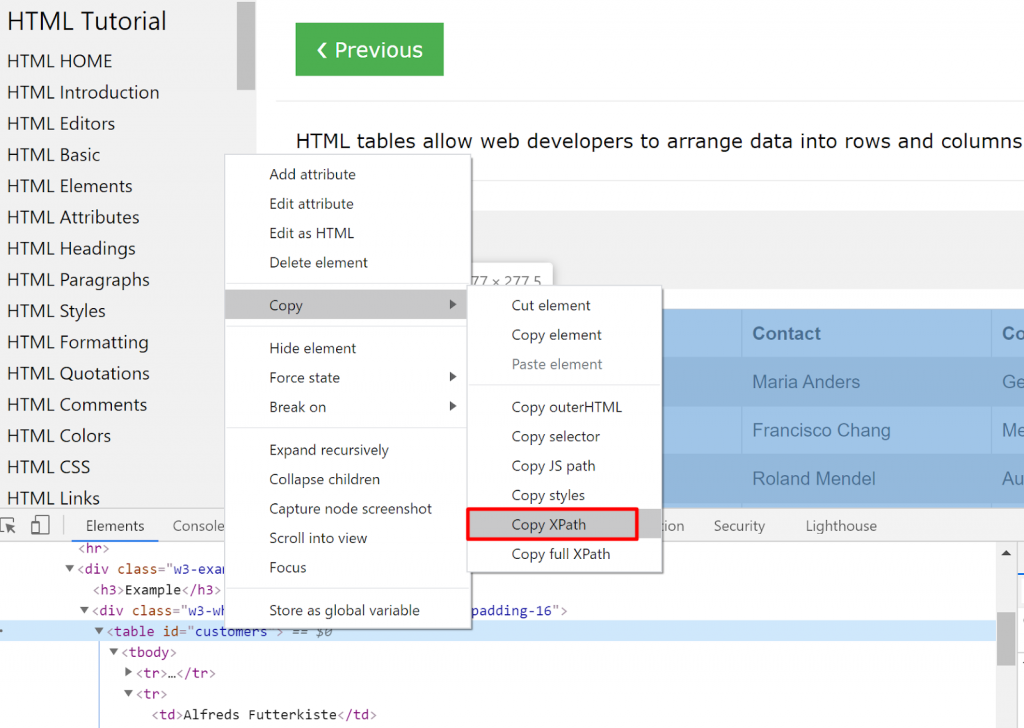 Understanding Table Mapping in Page Objects | Provar Documentation