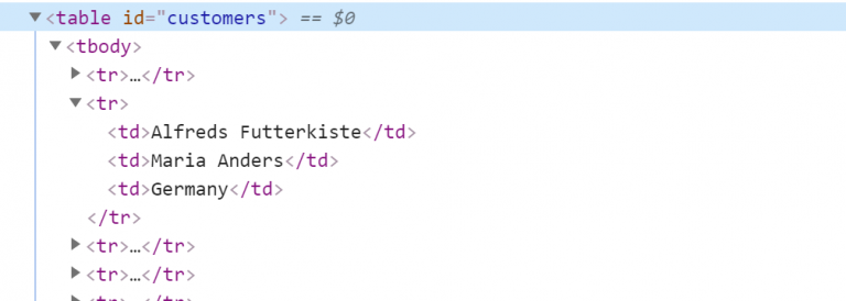 Understanding Table Mapping in Page Objects | Provar Documentation