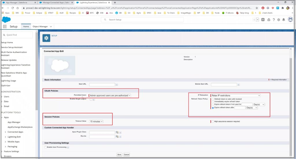 Adding A Salesforce Oauthweb Flow Connection Provar Documentation 3656