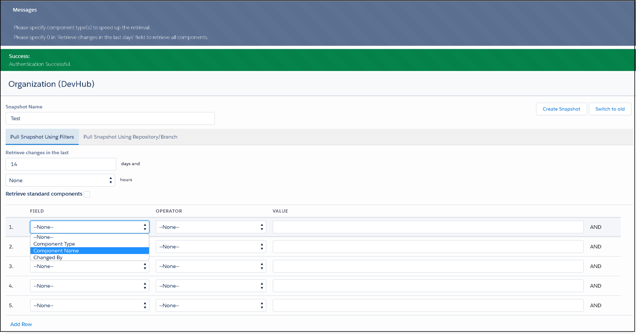 Automation V3: Flosum Configuration | Provar Documentation