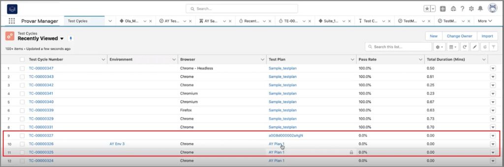Test Execution Reporting Provar Documentation