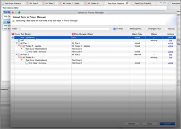 Provar Manager Filters | Provar Documentation