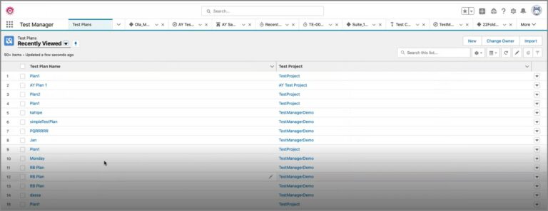 Provar Manager Filters Provar Documentation 