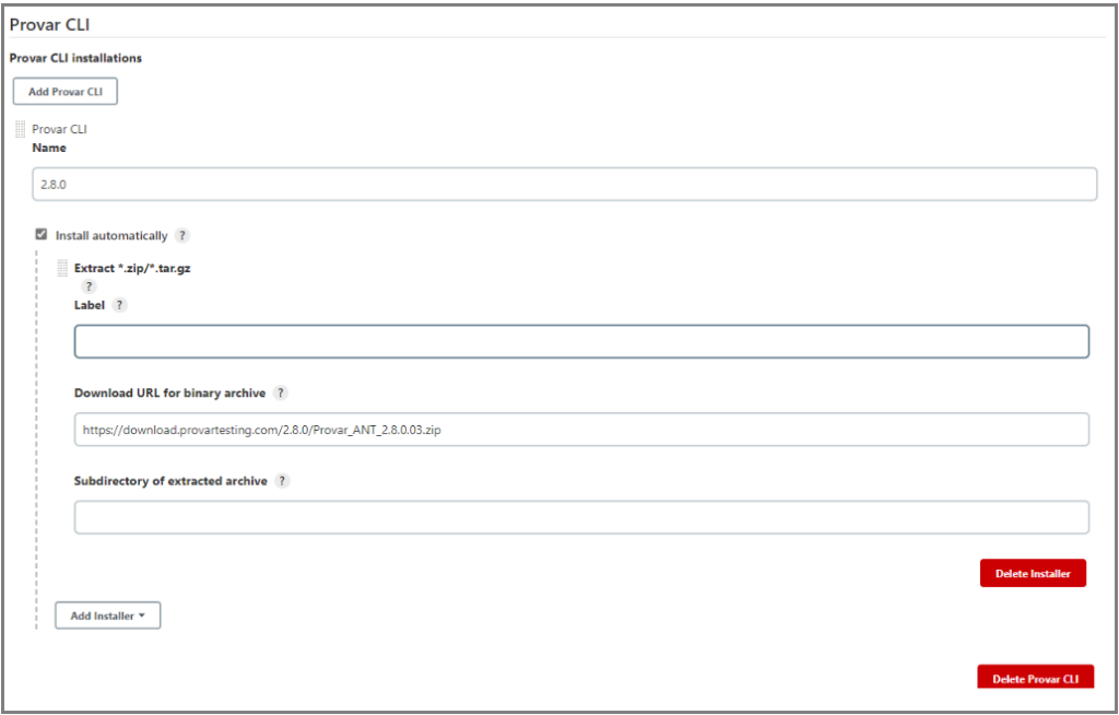 Provar Jenkins Plugin | Provar Documentation