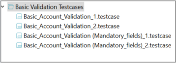 Generate Test Case | Provar Documentation