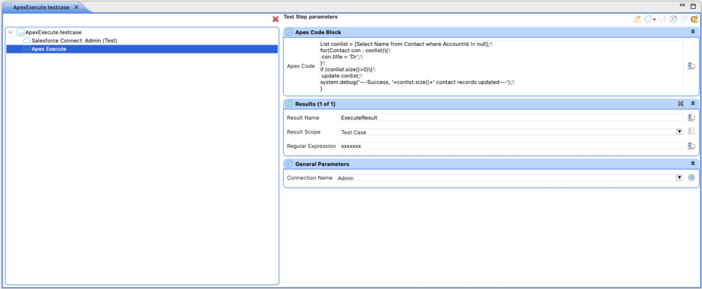 Apex Execute | Provar Documentation