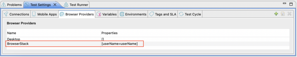 Browserstack Desktop Configuration Provar Documentation