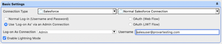 Adding a Salesforce Portal Connection | Provar Documentation