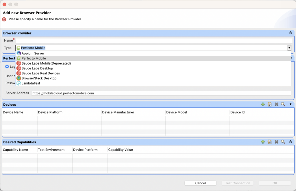 Perfecto Mobile | Provar Documentation