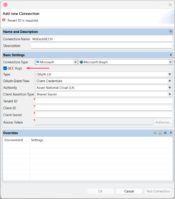 Create a Connection for Office 365 GCC High | Provar Documentation